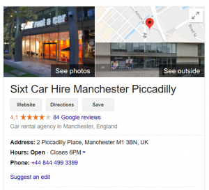 Take a virtual tour around our UK Branches - Sixt Car Hire Magazine