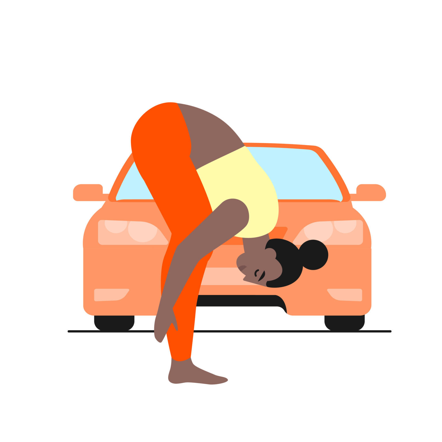 THE BEST YOGA POSITIONS TO PRACTISE ON LONG CAR JOURNEYS - Sixt Car ...